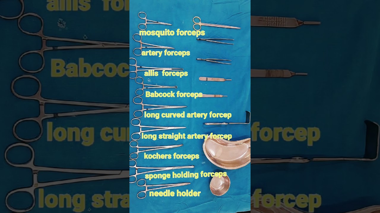 Surgical instruments name Ot surgical nebulizer kaise kareSikhne wala ot instruments Surgical instru