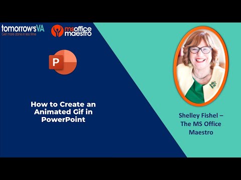 How to create an Animated Gif in PowerPoint