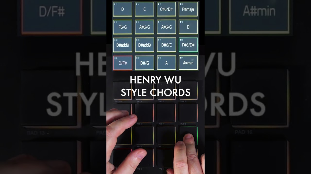 Unlocking Jaw-Dropping Chords: Henry Wu style harmony on MPC Pad Perform 🔥