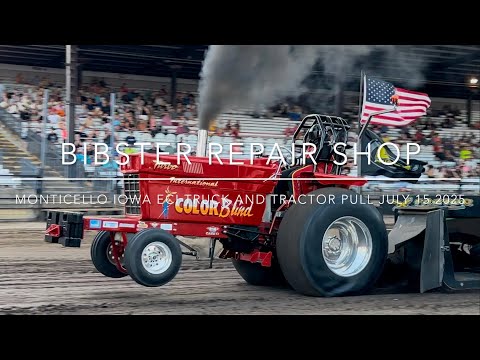 Monticello Iowa ECI Truck and Tractor pull July 15th 2025 7700 360 Hot stocks to 4.1 Limited Pros