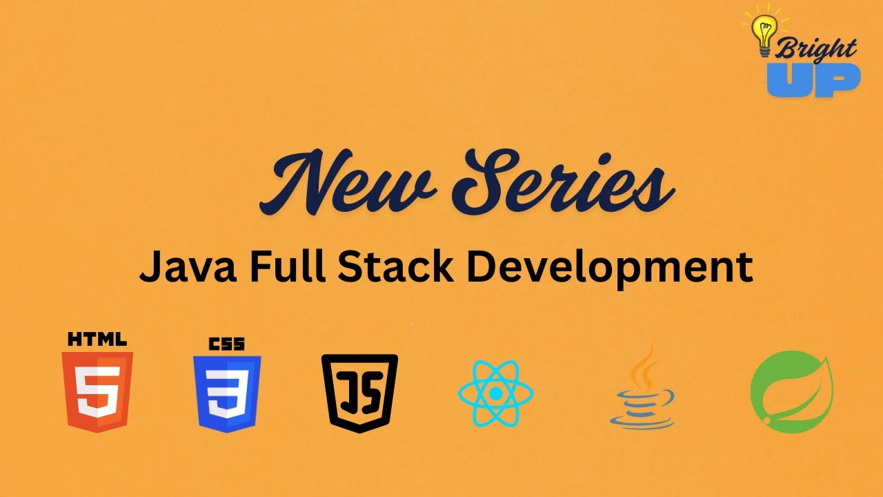 Java Full Stack Developer Series | Learn HTML, CSS, JS, React, Java & Spring Boot