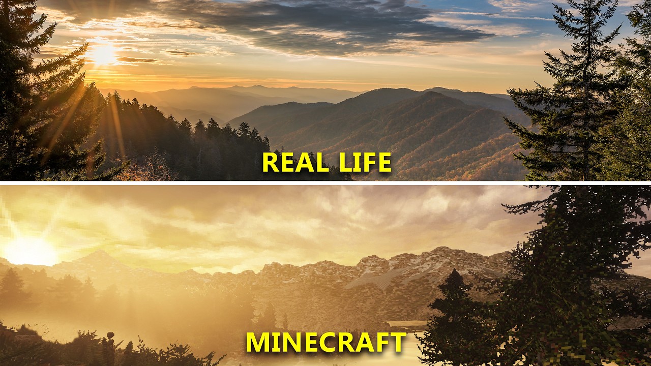 How Realistic Can Minecraft Look?