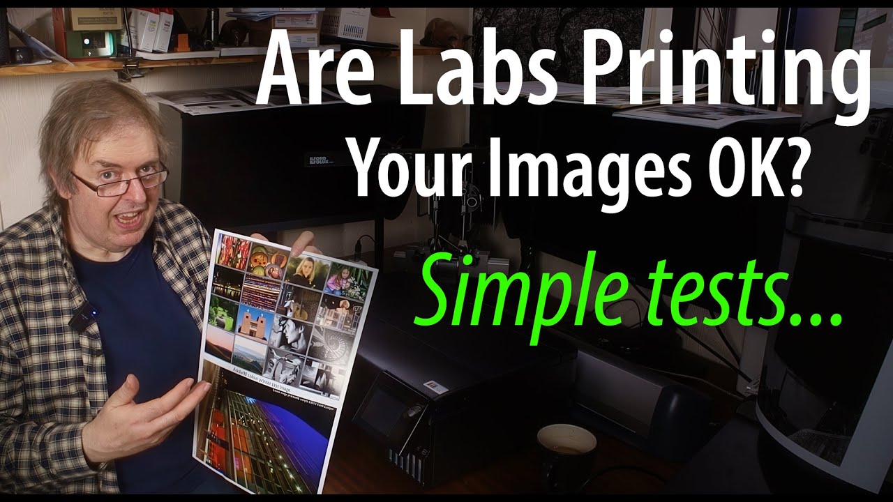Are photo Labs printing your images correctly. Simple test images ensure that your prints look great