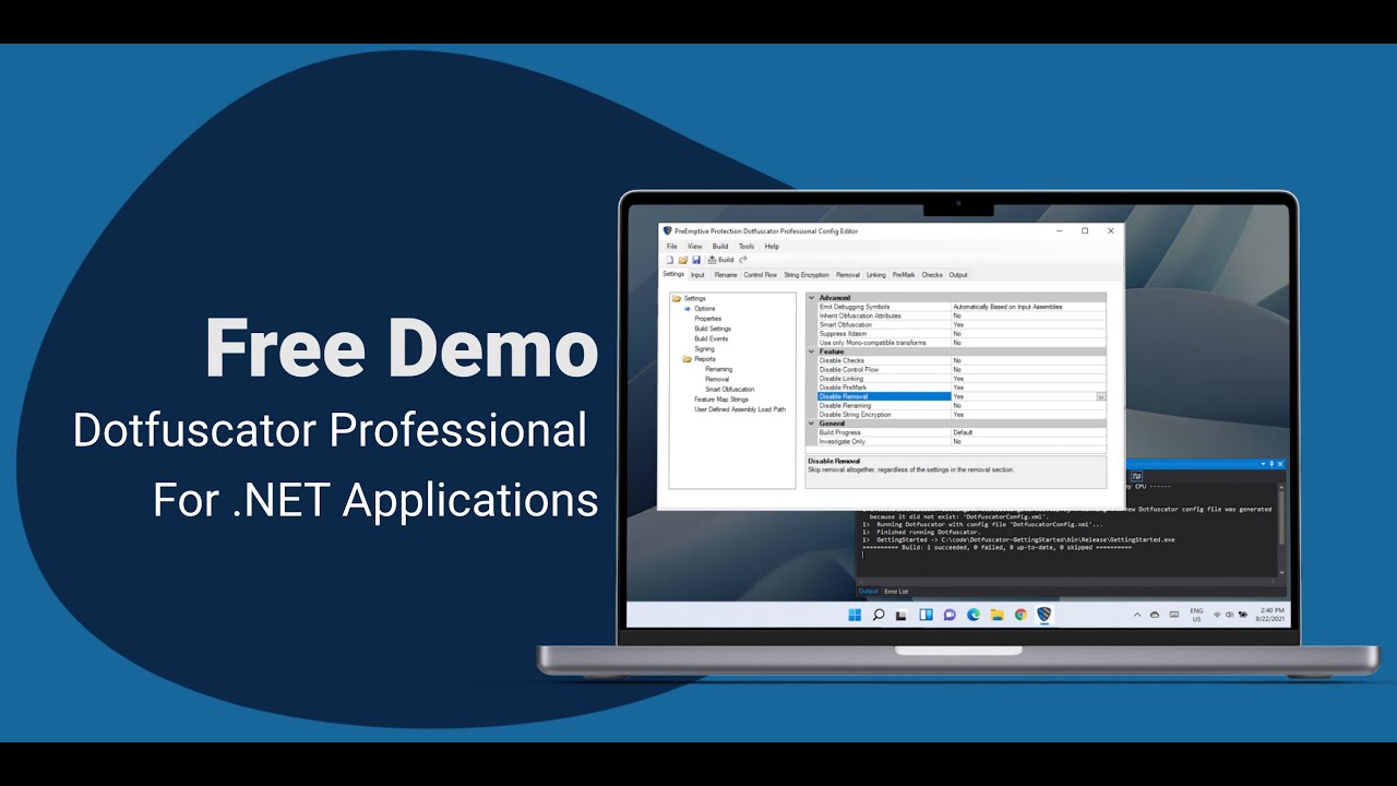 Demo of Dotfuscator - .NET Obfuscator