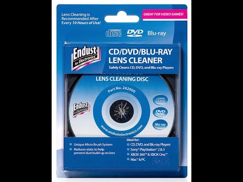 Endust CD/DVD/Blu-Ray Lens Cleaner! Xbox & Playstation too!