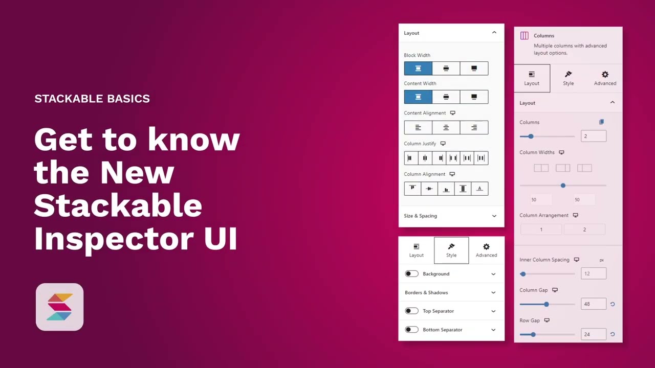 Get to know the New Stackable Inspector UI