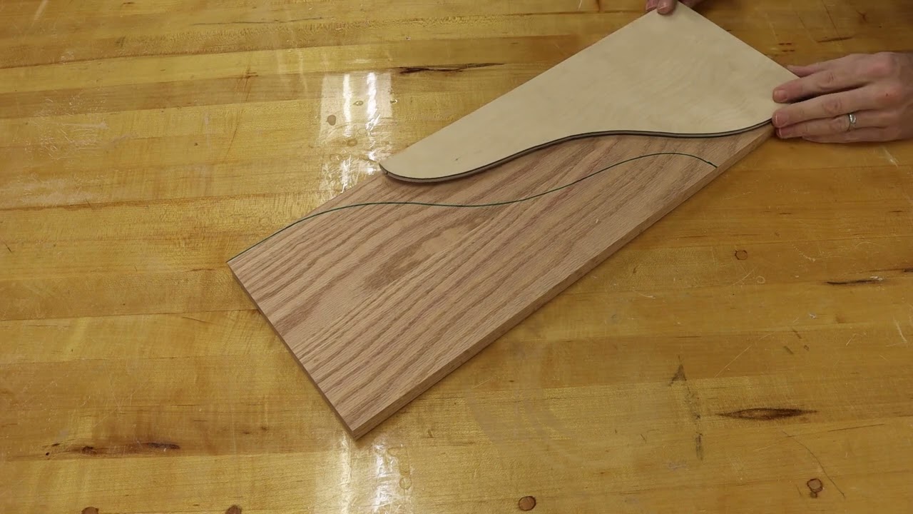 Drop Leaf End Table - Step 4j - Creating the Shape - Leaf Supports