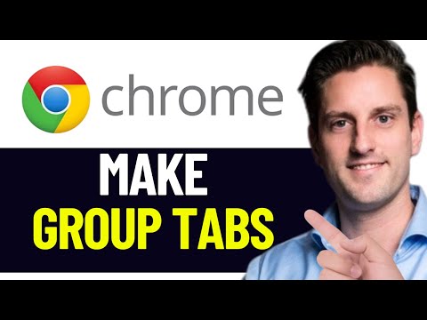 HOW TO GROUP TABS IN CHROME 2025! (FULL GUIDE)