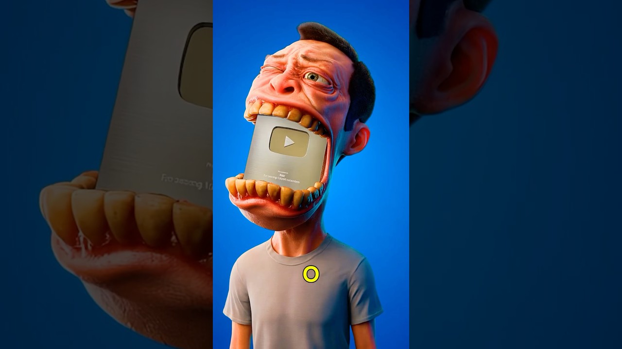 WHAT IF YOU EAT THE YOUTUBE SIGN? 😱 #shorts