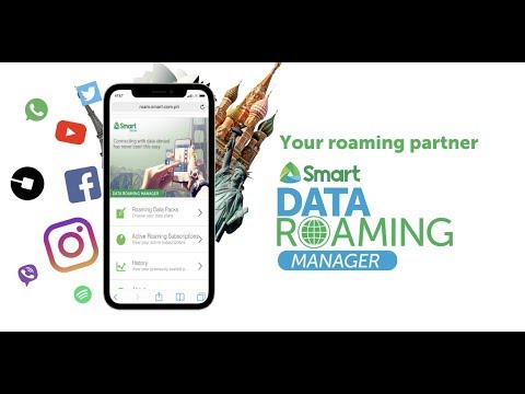 Roam with Smart around the world with the Data Roaming Manager!