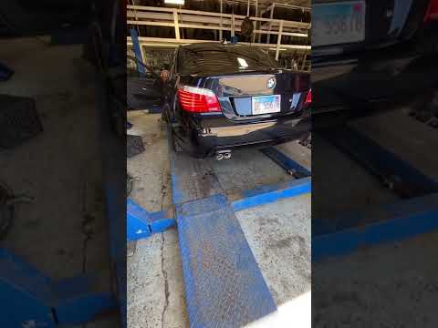 E60 BMW 550i muffler and resonator delete. #bmw #mufflerdelete #exhaust #custom #E60