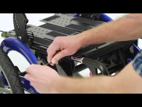 Convaid Flyer - How to adjust the seat depth on the seating system