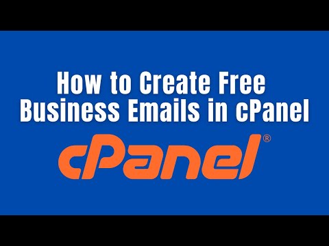How to Create Free Business Emails in cPanel on Any Host (Webmail Tutorial)