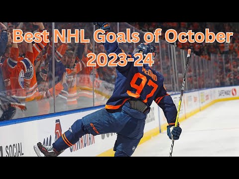 Best NHL Goals Of October | 2023-24 NHL Season