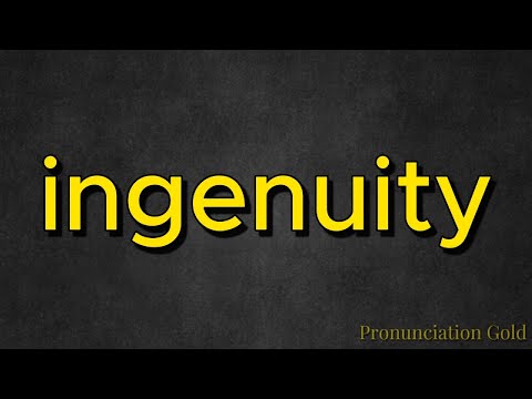 How to Say Ingenuity - Pronounce it Correctly Every Time!