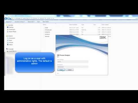 Downloading and launching IBM Process Designer