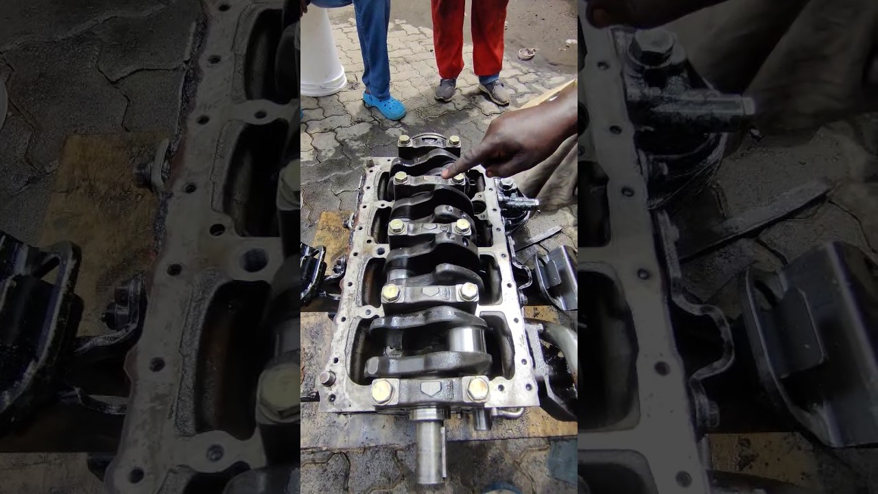 This is how the crankshaft should spin after torque
