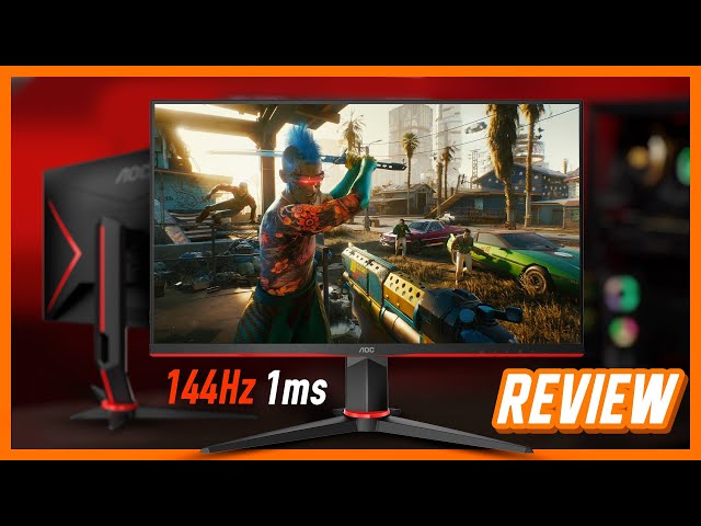 Monitor Gamer AOC Hero 23.8' IPS, Wide, 144 Hz, Full HD, 1ms, FreeSync ...