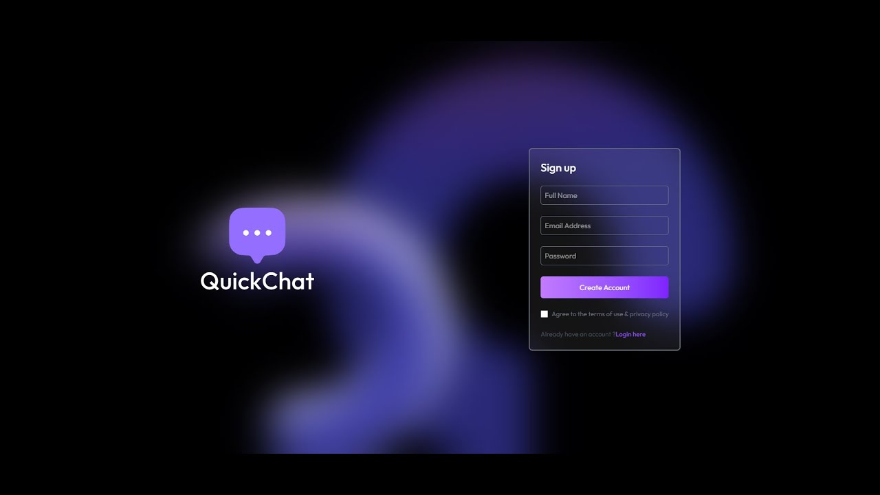 Quick Chat with Socket.io | React, Node.js, MongoDB and Cloudinary