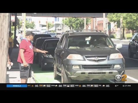 300 Jersey City residents get free gas at Sunoco station