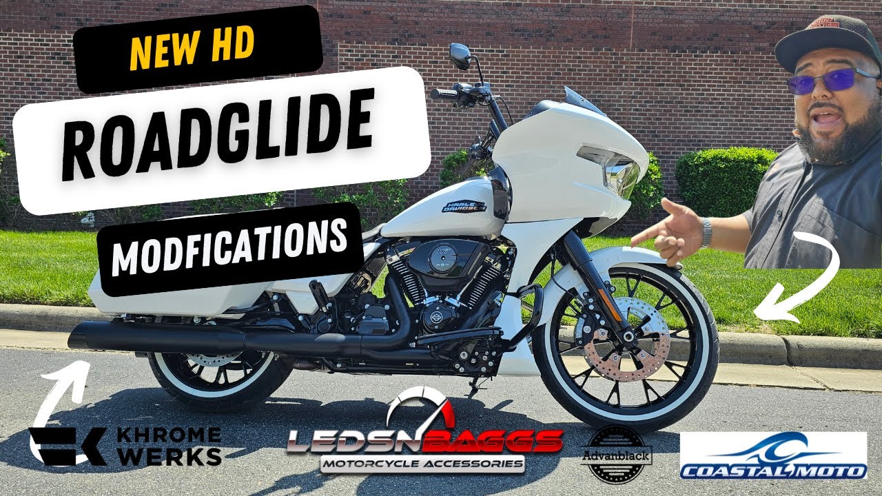 INSANE 2024 Road Glide Mods! Custom Wheels & Exhaust TRANSFORMATION