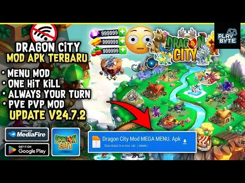 "Dragon City Mod APK 2025 | Unlimited Gems & Gold Free Download in Android"
