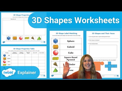 Top Tips for Using the Properties of 3D Shapes Worksheets