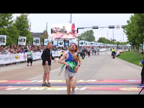 Norman native crosses finish line first at 2025 Oklahoma City Memorial Marathon