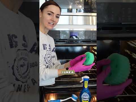 Fastest Oven Cleaning Hack! #cleaninghacks #cleaningtips #cleaning #cleaningmotivation #homehacks