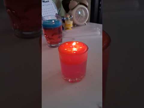 DIY🕯 Floating Candle...🕯#Candle #floatingcandle #cute #deskdecor #aesthetic #craft #shorts #diy
