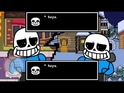 Undertale Sans meets Deltarune Sans (Undertale PARODY)