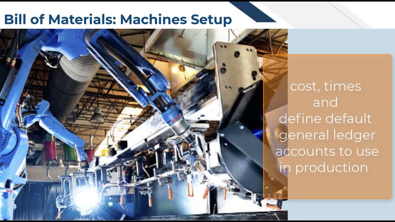 Acumatica Cloud ERP Tips 153:  BOM Machines Setup