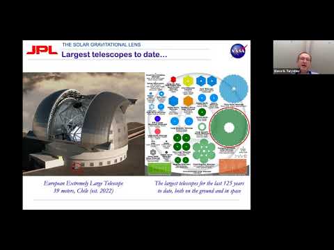 Solar Gravity Lens Telescope Concept Presentation - Salva Turyshev