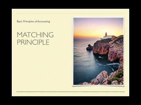 What is matching principle and full disclosure?