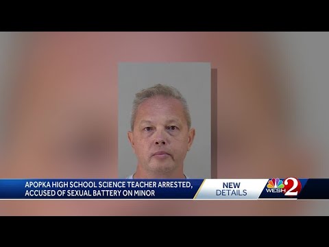 Central Florida teacher accused of sexual battery