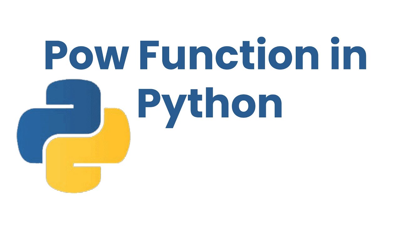 Pow function in Python