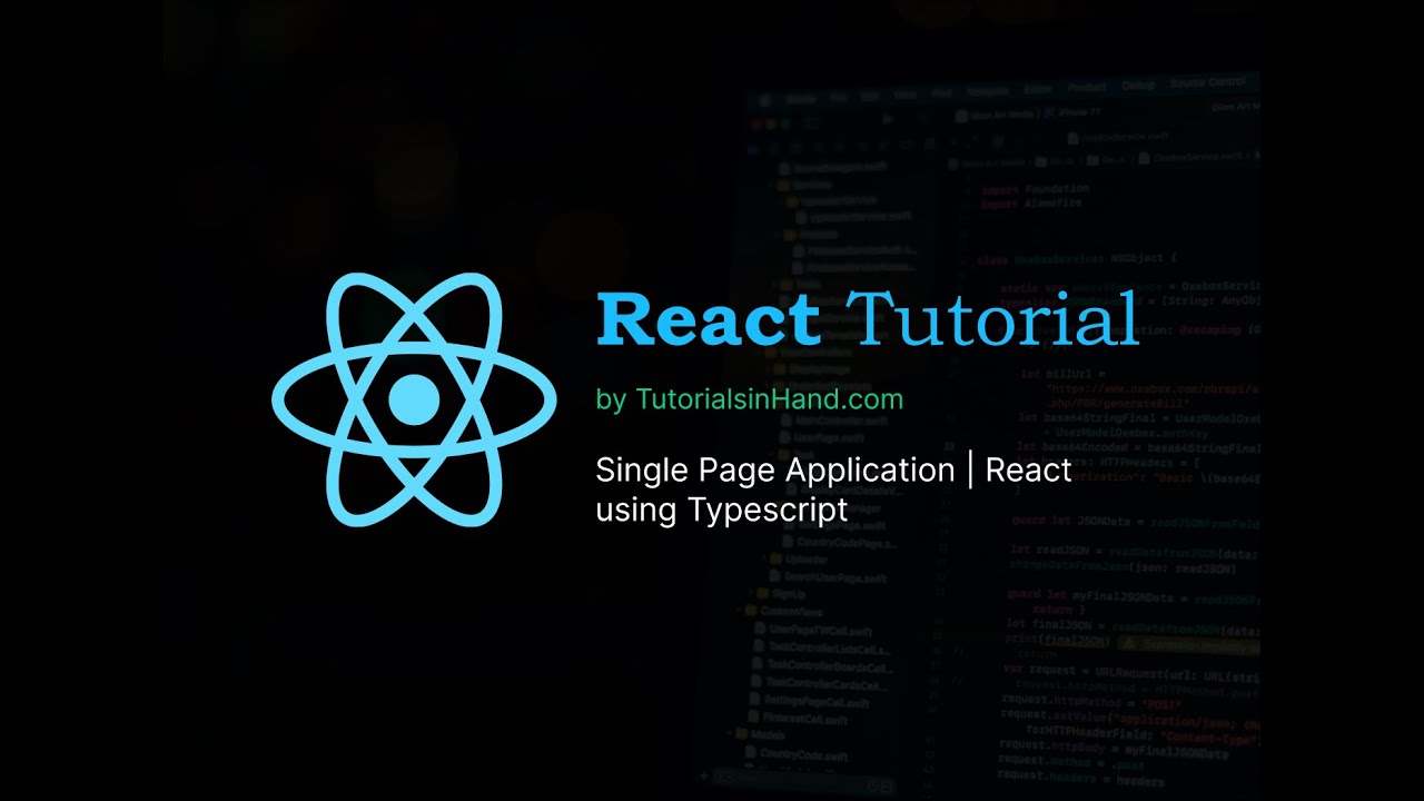 single page application react | Create React App