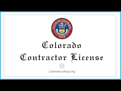 Colorado Contractor License - What You need to get started #license #Colorado