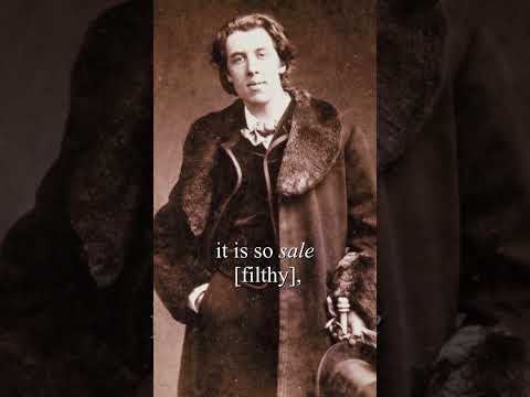 Oscar Wilde's Last Words Before Dying (on this day 30 November 1900) #shorts #quotes #history