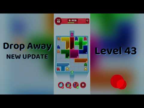 Drop Away Level 43 Guide Solution Complete Walkthrough