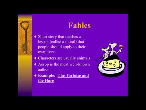 Intro to Folktales: Fables