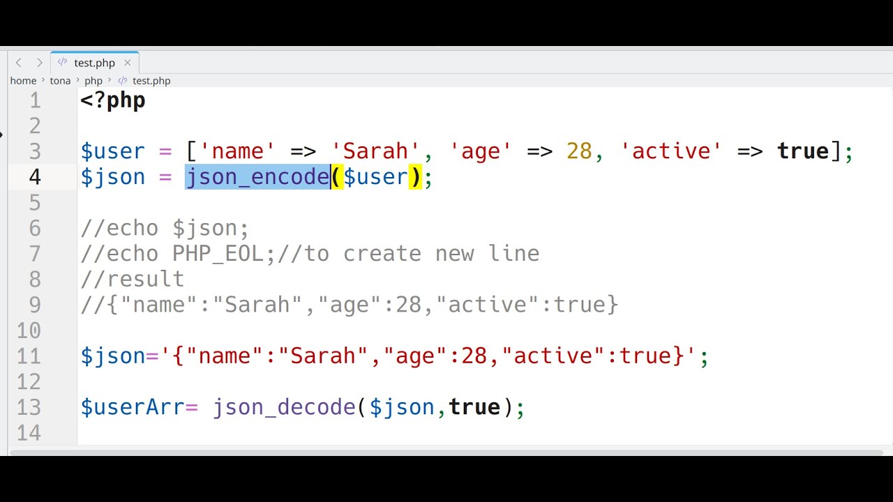 PHP JSON Basics: Master json_encode() & json_decode()