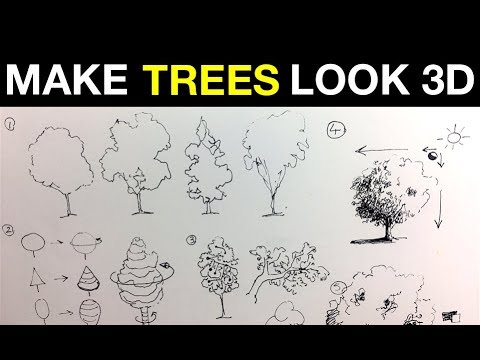 5 Simple Tips on How to Make Your Trees Look More 3D | Sonya Haley's ...