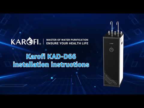 How To Installation KAROFI KAD-D66 water dispenser?