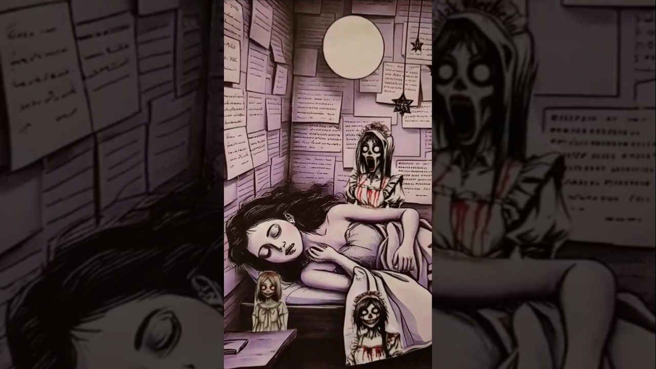 #shorts Dream Bedroom | Ceiling Breathes #dreamcore #surrealshorts #livingwalls