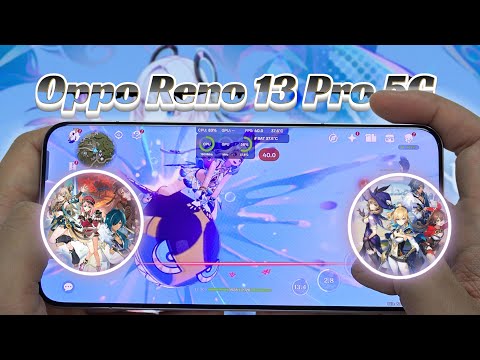OPPO Reno 13 Pro test game Genshin Impact Max Graphics | Dimensity 8350