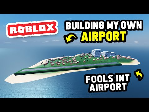 Building My Own AIRPORT in Roblox Flight Master