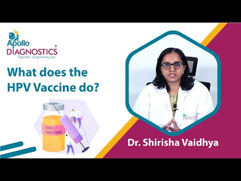 What does HPV Vaccine Do ? | Dr. Shirisha Vaidhya | Global Reference Lab | Apollo Diagnostics