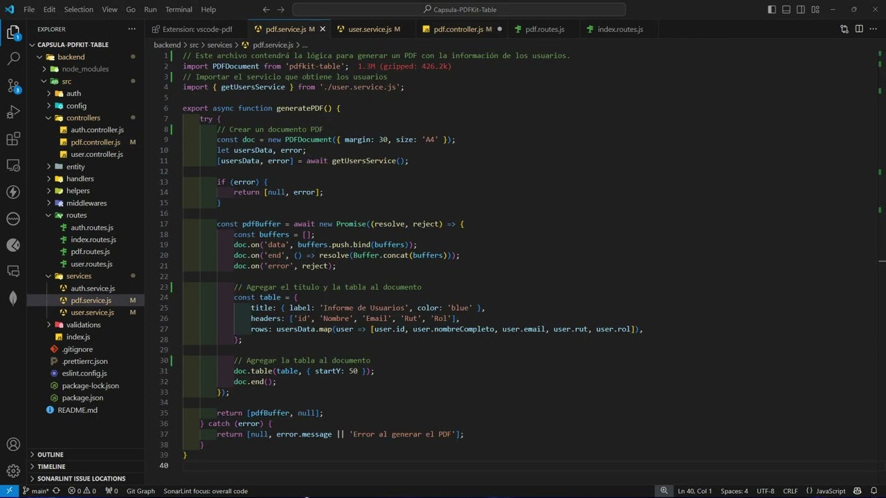 Capsula PDFKit-Table