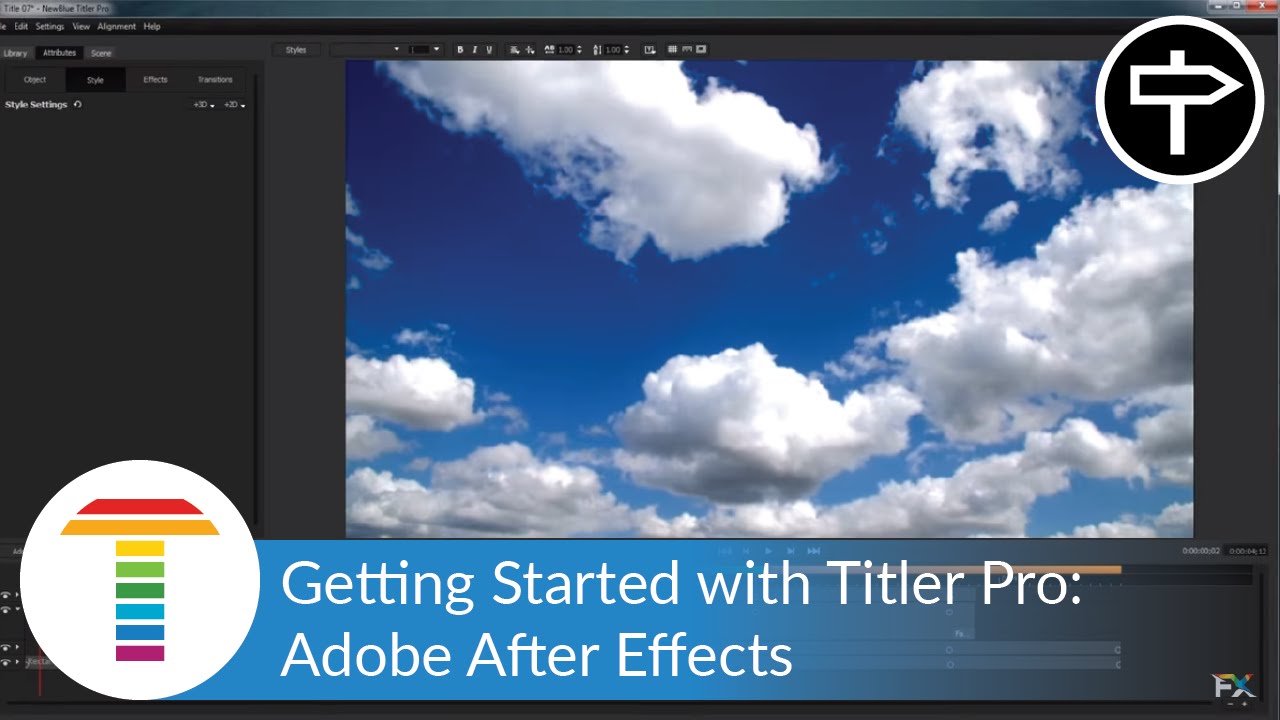Getting Started with Titler Pro in Adobe After Effects